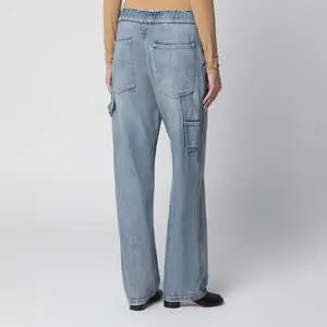 MAISON MARGIELA Wide-leg Jeans With Carpenter Pockets - Blue