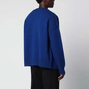 AMI Paris De Coeur Wool Cardigan