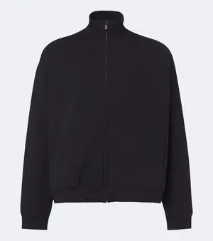 Gucci Cotton-blend Jersey Track Jacket - Black
