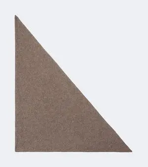 THE ROW Pyrite Cashmere Scarf - Brown