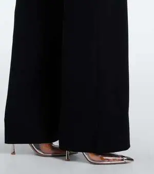 Roland Mouret Draped Wide-leg Pants