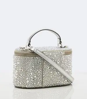 Valentino Garavani Vlogo Small Embellished Vanity Bag