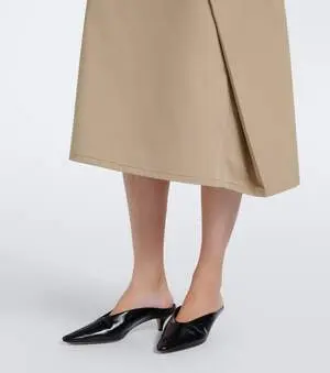 Bottega Veneta Cotton Wrap Skirt
