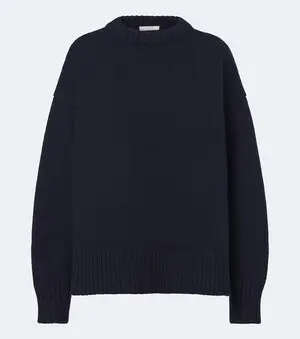 THE ROW Ophelia Wool And Cashmere Sweater - Blue