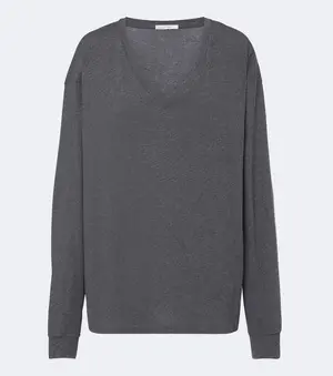 THE ROW Birket Cotton Sweater