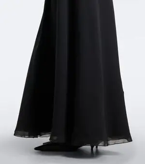 THE ROW Javier Silk Georgette Gown