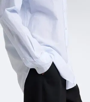 THE ROW Gavina Cotton Chambray Shirt