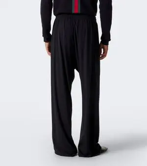 Gucci Jersey Wide-leg Pants