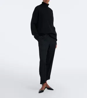 THE ROW Stepny Wool And Cashmere Turtleneck Sweater