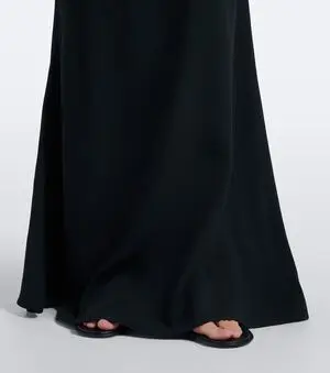 Jacquemus Drapee Jersey Maxi Dress