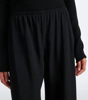 THE ROW Gala Wool Wide-leg Pants