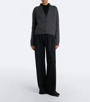 THE ROW Gala Wool Wide-leg Pants