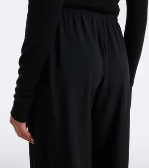 THE ROW Gala Wool Wide-leg Pants