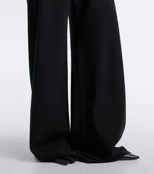 THE ROW Gala Wool Wide-leg Pants