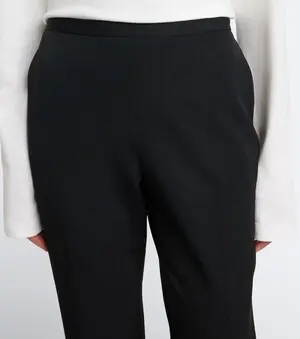 THE ROW Cyril Wool-blend Slim Pants