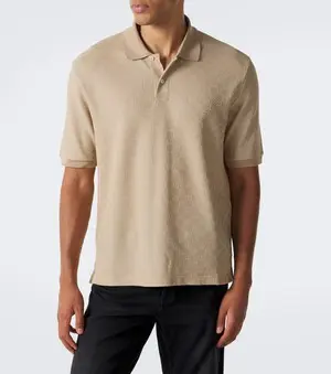 Gucci Gg Jacquard Polo Shirt