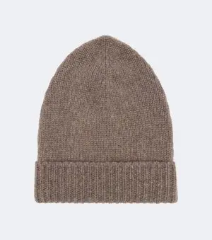 THE ROW Pavir Cashmere Beanie - Grey