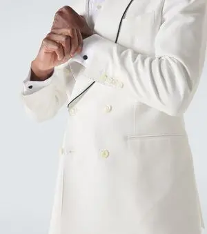 Brunello Cucinelli Cotton Tuxedo Jacket