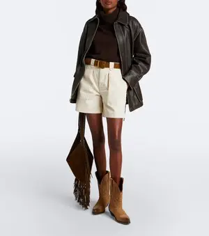 GOLDEN GOOSE Wish Star Leather Cowboy Boots