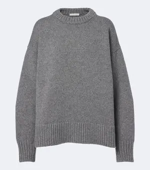 THE ROW Ophelia Wool And Cashmere Sweater - Grey