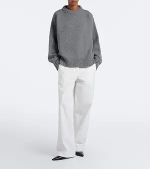 THE ROW Ophelia Wool And Cashmere Sweater