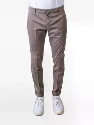 DONDUP Gaubert Slim-fit Turn-up Trousers - Brown