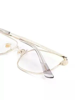 Montblanc Polished Square-frame Glasses