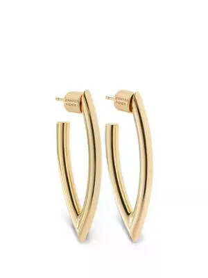 JENNIFER FISHER Marquise Small Hoop Earrings