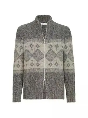 Brunello Cucinelli Medium Knit Cardigans For Men