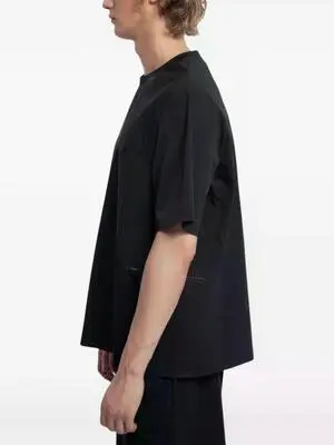 SPOONYARD Raglan-sleeve Zip-pocket T-shirt