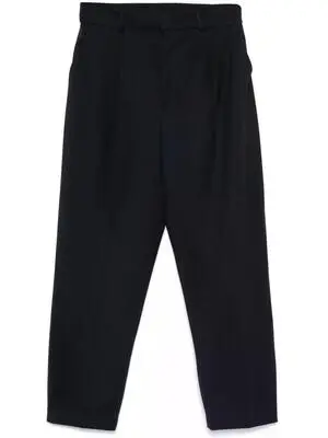 PT TORINO Pleat-detailing Trousers - Blue
