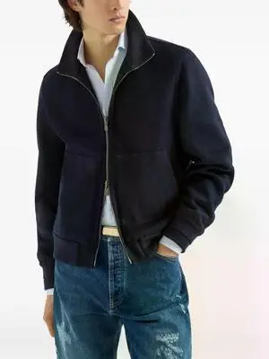Brunello Cucinelli Hand-crafted Reversible Bomber Jacket