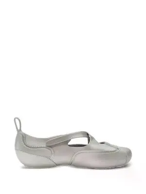 Melissa Aira Touch-strap Ballet Flats - Grey