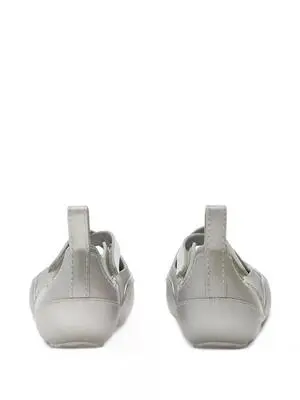 Melissa Aira Ballet Flats With Touch-strap Fastening - Grey
