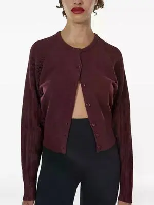 Wolford Ribbed-knit Cropped Cardigan