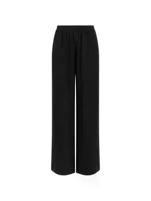 GIANLUCA CAPANNOLO Claudia Straight-leg Trousers - Black