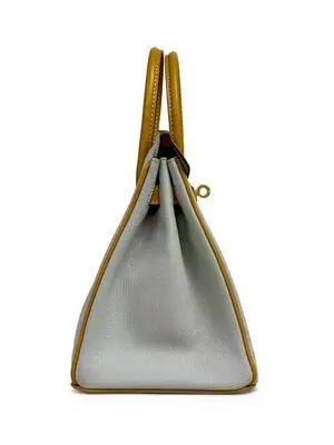 Hermès 2019 Birkin 25 Chèvre Mysore Handbag - Grey