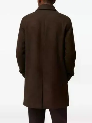 RETORI Detachable Knit-collar Coat