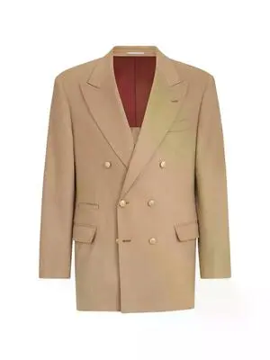 Brunello Cucinelli Double-breasted Peak-lapel Jacket