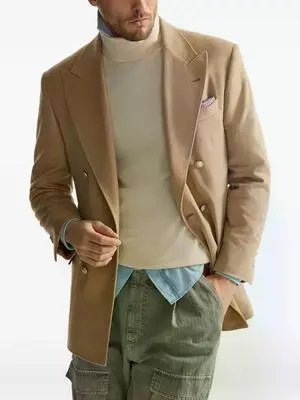 Brunello Cucinelli Double-breasted Peak-lapel Jacket