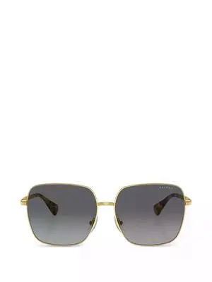RALPH EYEWEAR Geometric-frame Sunglasses - Gold