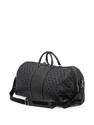Guess Milano Monogram-print Logo-plaque Holdall