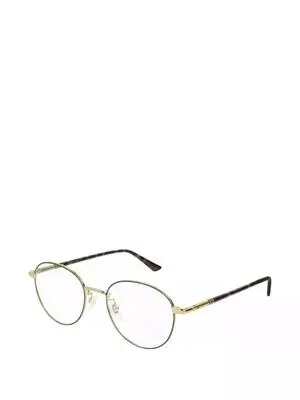 Gucci Round Frame Glasses - Green