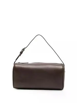THE ROW 90's Leather Mini Tote Bag - Brown