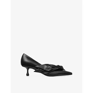 JIMMY CHOO Issy 50 Leather Pumps - Black