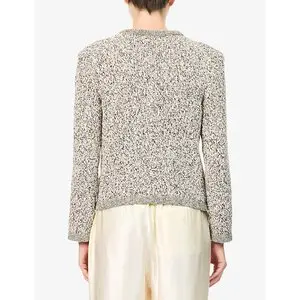 Veronica Beard Rexton Structured Cotton-blend Cardigan