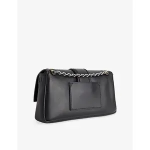 Jacquemus The Bambino Chaîne Leather Shoulder Bag - Black