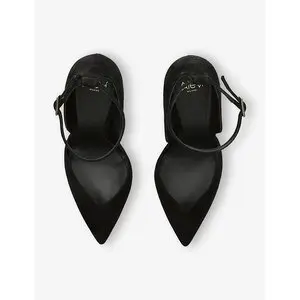 ALEVI MILANO Camilla 110 Suede Heeled Courts
