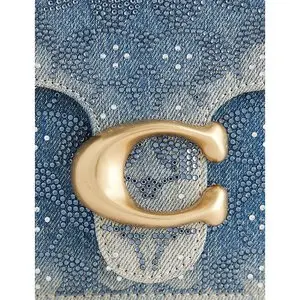 COACH Crystal Signature 26 Shoulder Bag