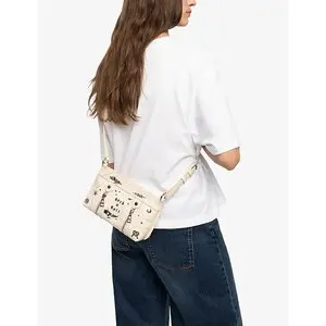 Zadig&Voltaire Sunny Mood Tattoo Leather Cross-body Bag